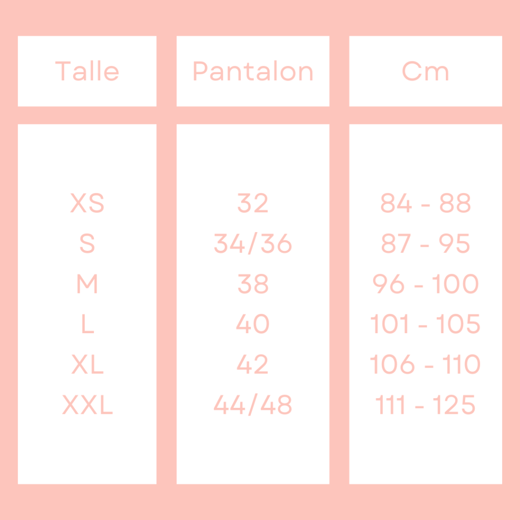 Talles - Lucci Lenceria